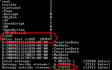 Malformed PDF Documents | Didier Stevens