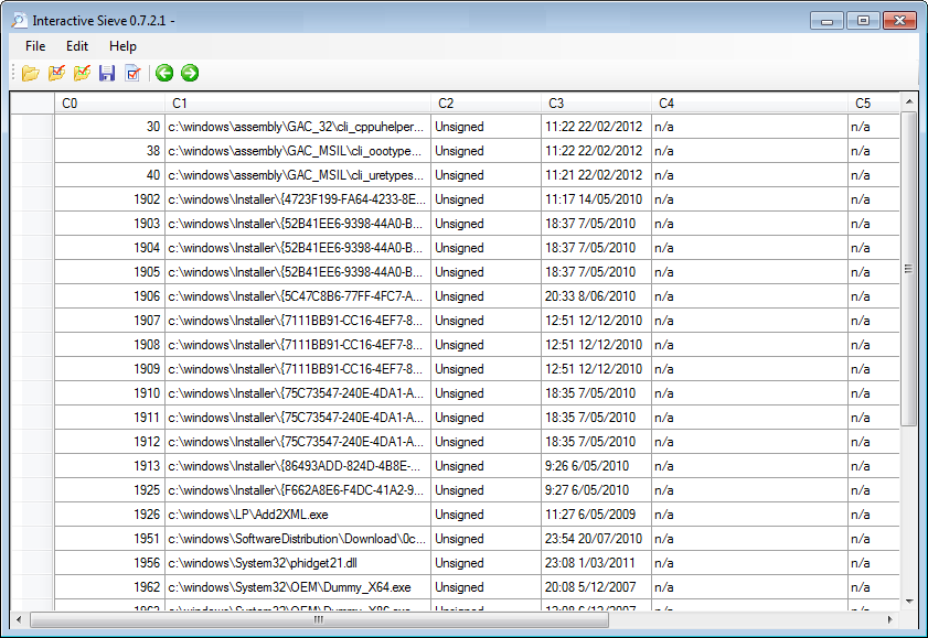InteractiveSieve | Didier Stevens