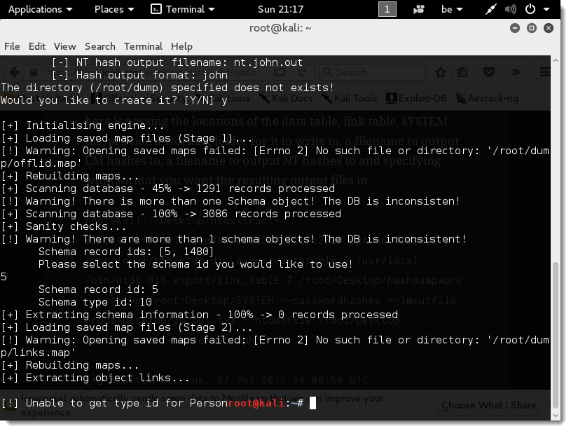 Practice ntds.dit File Part 2: Extracting Hashes | Didier Stevens