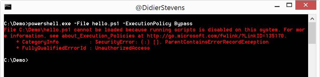 Quickpost: PowerShell Options Order | Didier Stevens