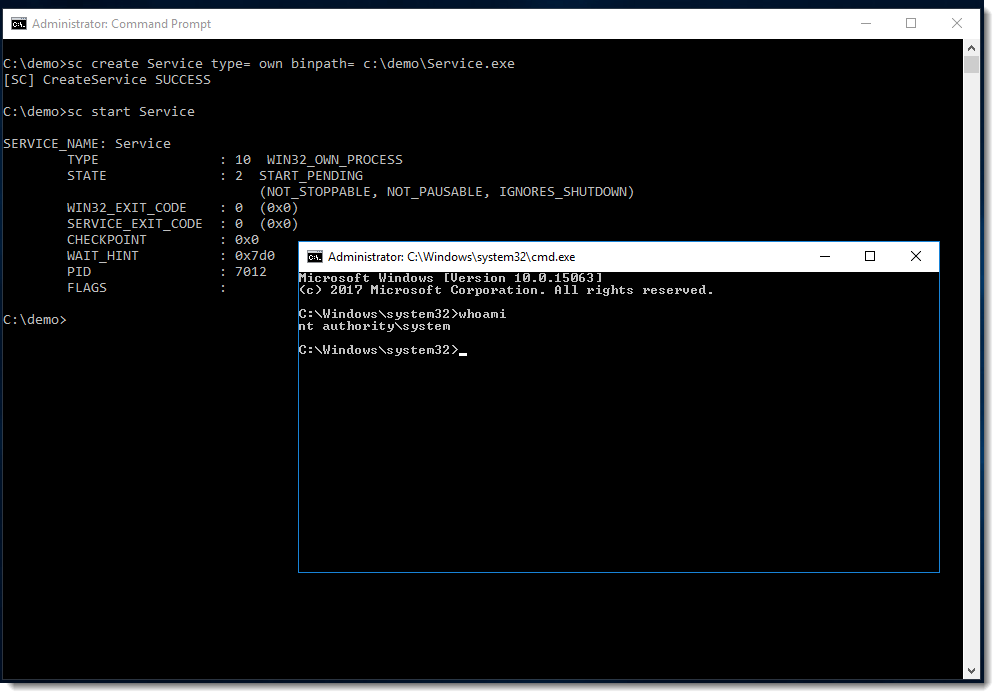 Abusing A Writable Windows Service | Didier Stevens