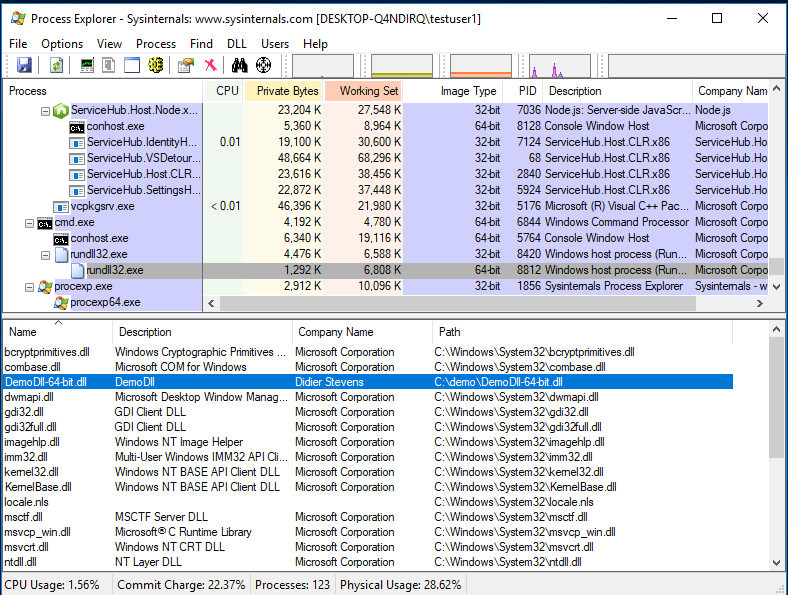 Quickpost: DllDemo | Didier Stevens