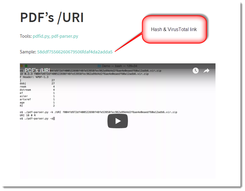 Obtaining Malware Samples For Analysis Didier Stevens