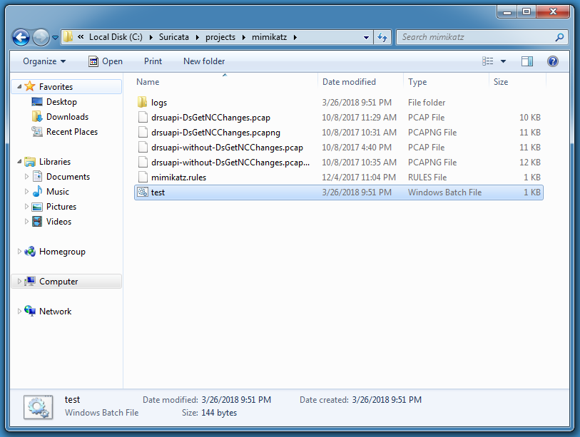 Quickpost: Using Suricata on Windows | Didier Stevens