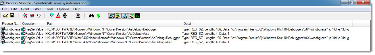 Quickpost: Windows Debugger as Post Mortem Debugger – 32-bit & 64-bit | Didier Stevens