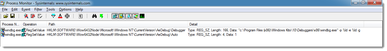 Quickpost: Windows Debugger as Post Mortem Debugger – 32-bit & 64-bit | Didier Stevens