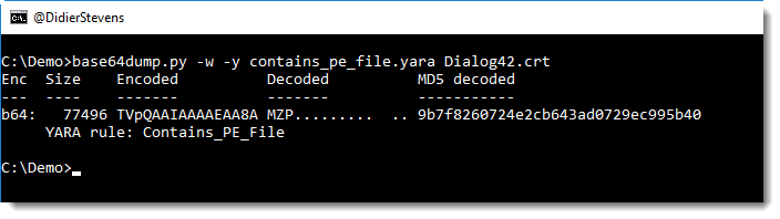 Quickpost: Decoding Certutil Encoded Files | Didier Stevens