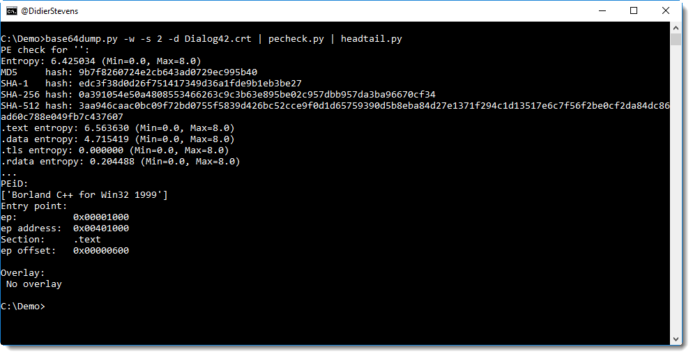 Quickpost: Decoding Certutil Encoded Files | Didier Stevens