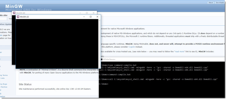 Quickpost: Compiling DLLs with MinGW on Windows | Didier Stevens