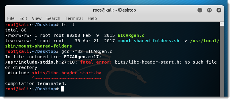 Quickpost: Compiling 32-bit Static ELF Files on Kali | Didier Stevens