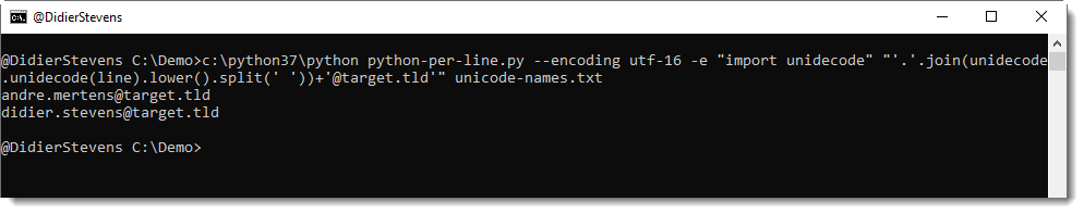 Handling Diacritics | Didier Stevens