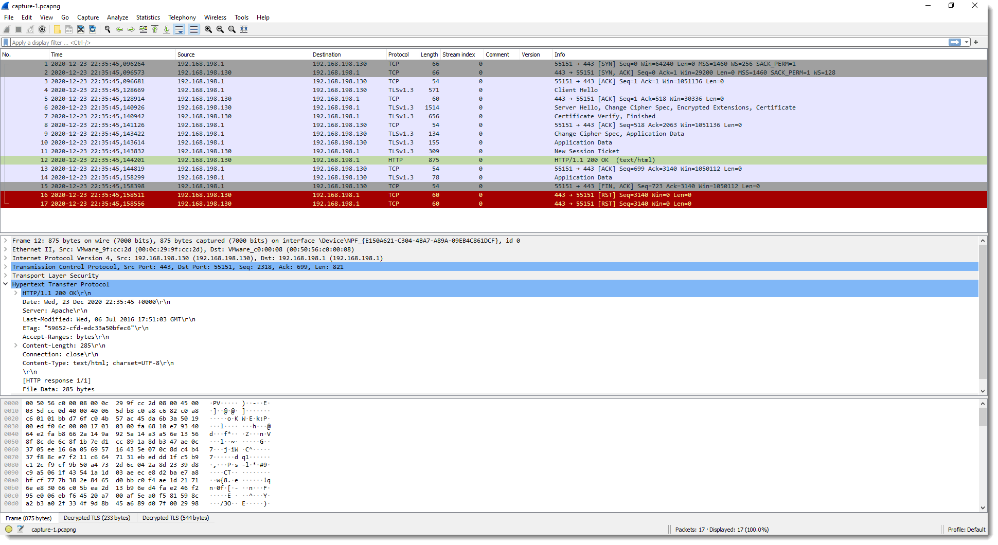 Decrypting TLS Streams With Wireshark: Part 2 | Didier Stevens