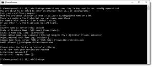 How-to: Make Your Own Cert With OpenSSL on Windows (Reloaded) | Didier ...