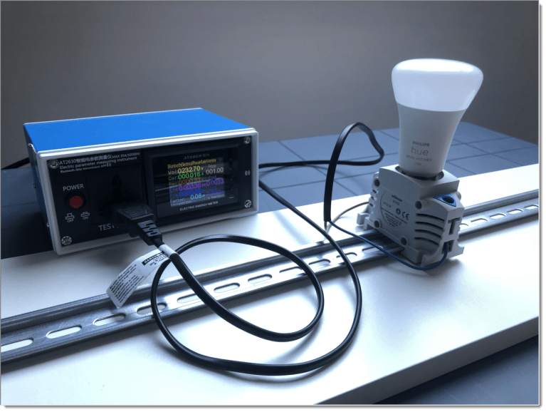 Power Consumption Of A Philips Hue lamp In Off State | Didier Stevens